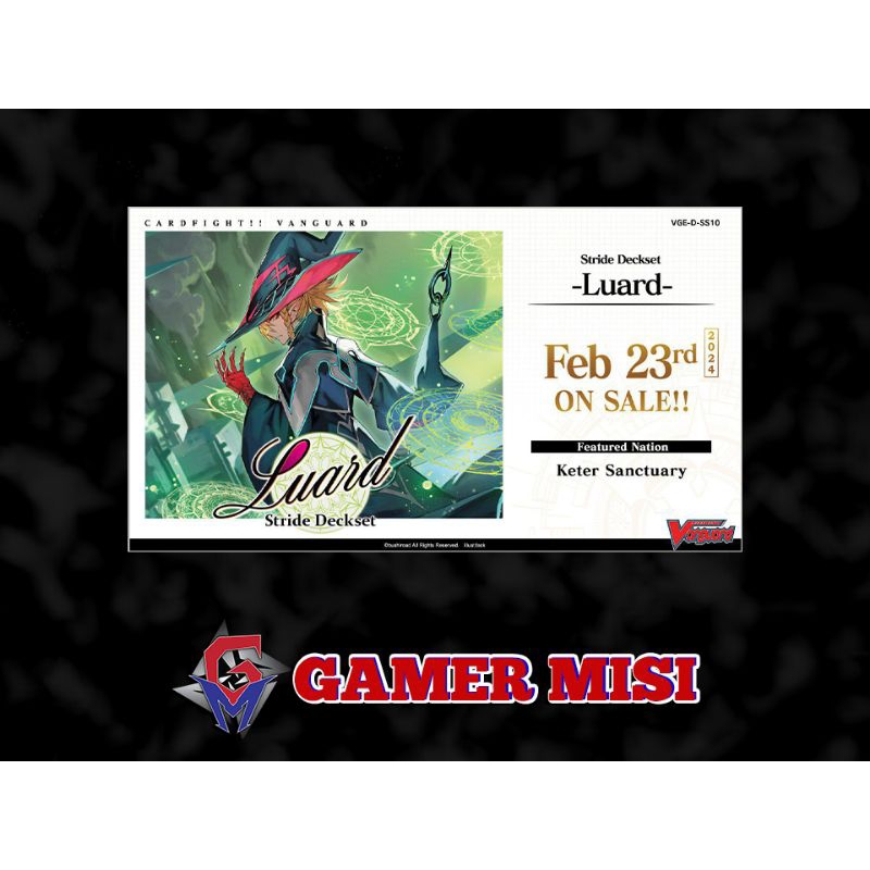 CARDFIGHT!! VANGUARD!! SS10 ENG STRIDE DECKSET LUARD (NEW) | Shopee Malaysia