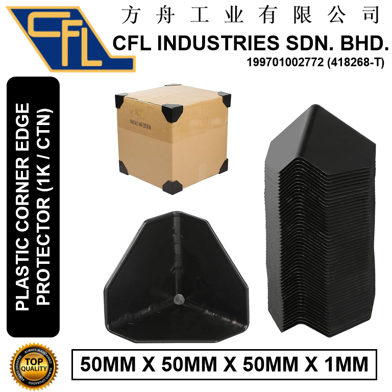 PLASTIC CORNER COVER EDGE PROTECTOR 【CFL】FOR PACKING & SHIPPING PARCEL ...