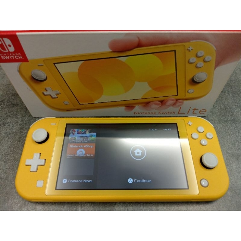Nintendo Switch Lite Yellow/Grey/Turquoise With Box/Zacian and ...