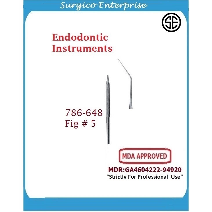 Single Ended Endodontic Explorer 786-648 Fig 5 Dental Use | Shopee Malaysia
