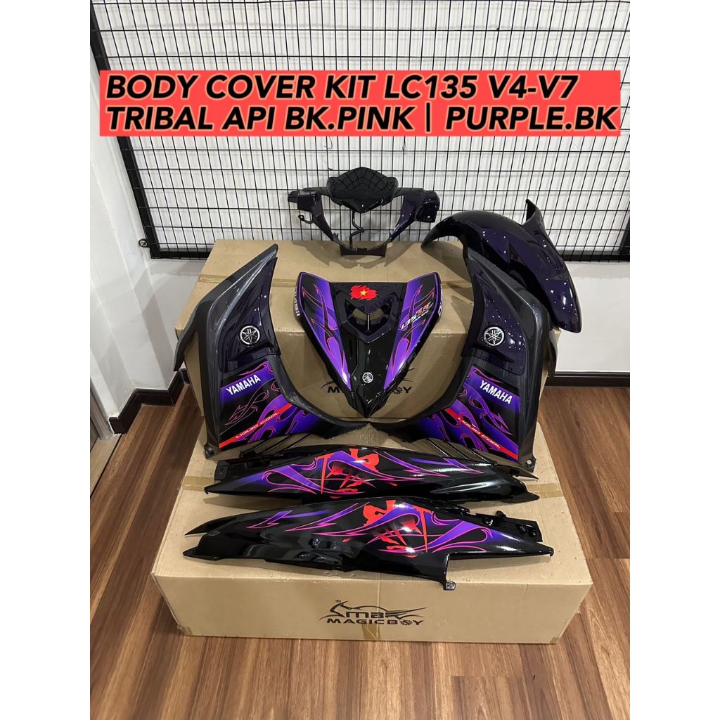 MAGIC BOY COVER SETS LC135 V4-V7 TRIBAL API BK.PINK | PURPLE.BK ...