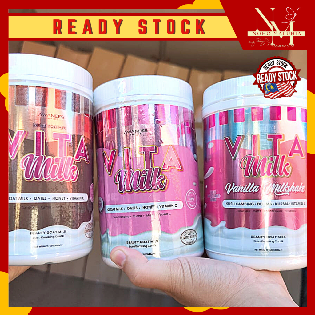 VITAMILK BOOSTER 550G ORIGINAL HQ STRAWBERRY / VANILLA /COKLAT 100% BY ...