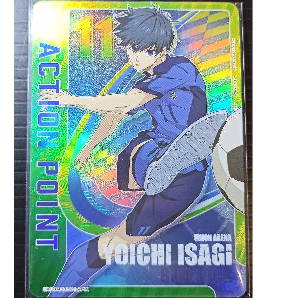 Union Arena Bluelock UA12BT/BLK-AP01 Yoichi Isagi Action Point | Shopee ...