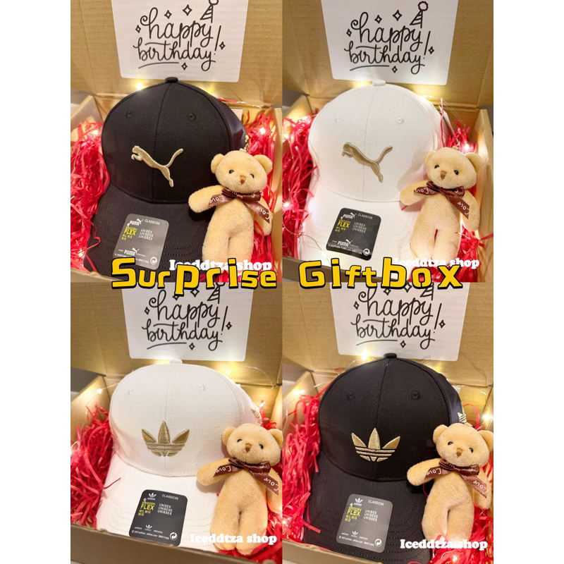 Surprise Gift Box Cap Birthday gift box Surprise Gift Box Cap GiftBox ...