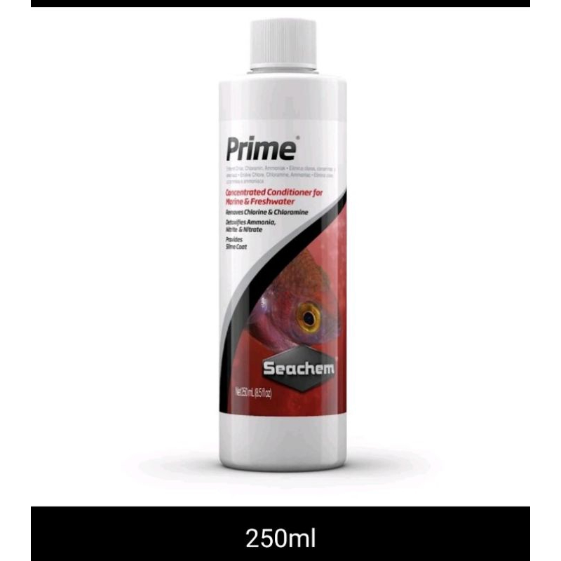 Seachem Prime Rhino Edition 250ml (Premium Antichlorine Fresh & Salt ...