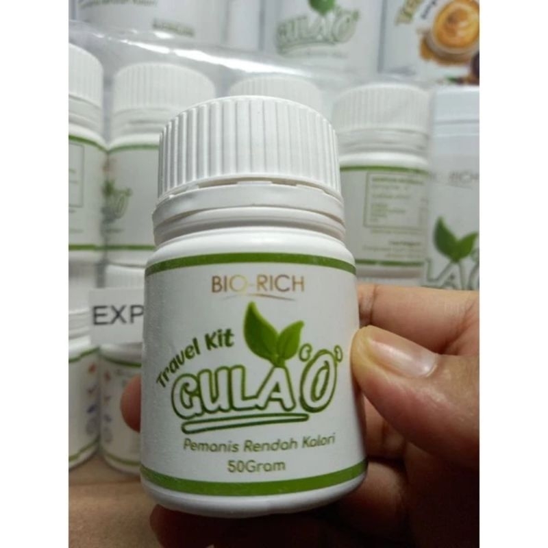Gula O Biorich Original -[50g EXPIRED 2028] pemanis rendah kalori ...