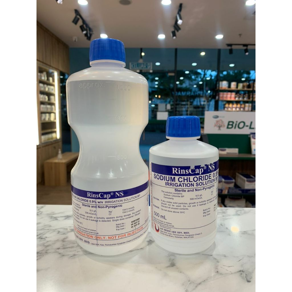 Preferred +】RINSCAP NS NORMAL SALINE | Shopee Malaysia