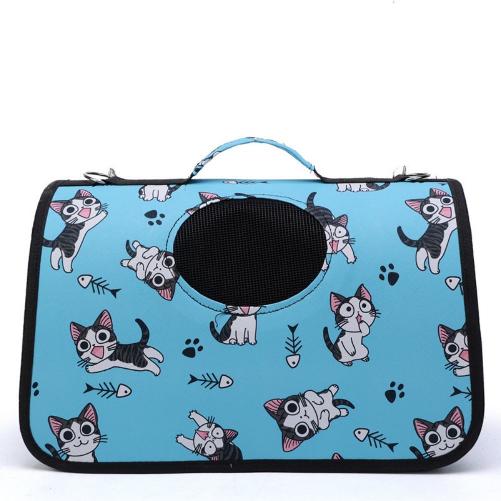 Bag Kucing Pet Bag LARGE 52cm Pet Cat Carrier Kucing Travel Foldable ...