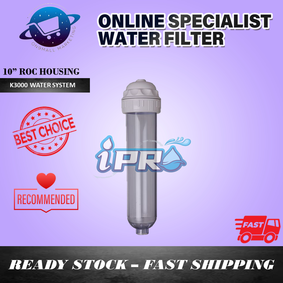 10" ROC Ceramic Housing Casing Alkaline Water Filter ( K3000 HOUSING ...