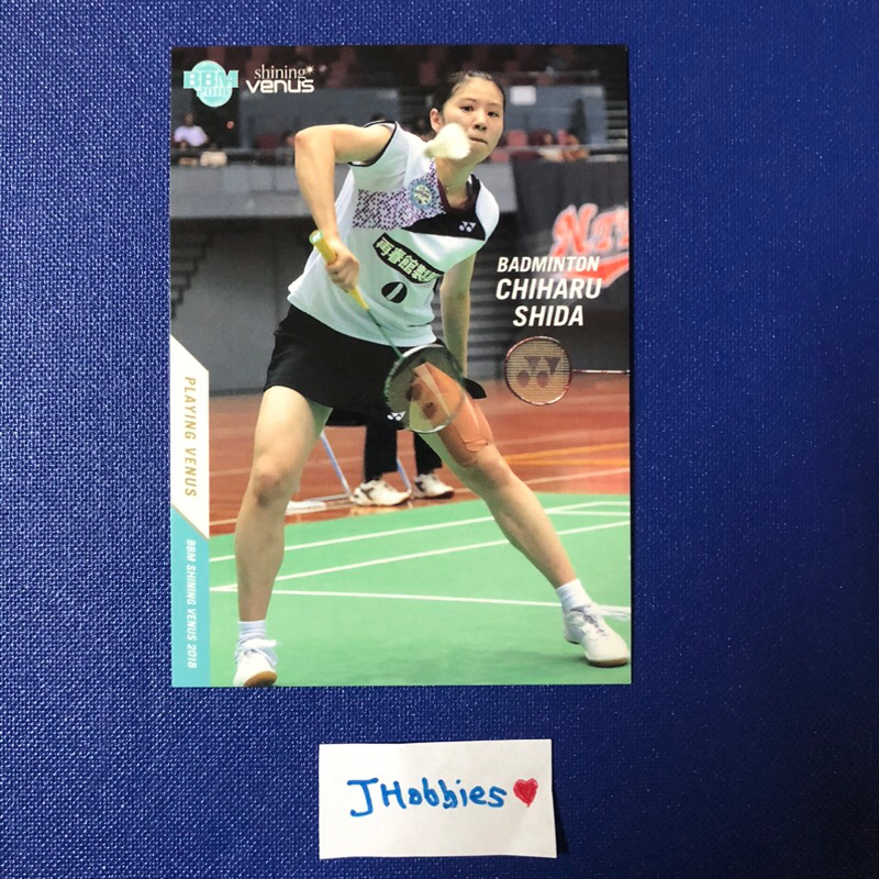 Chiharu Shida badminton shining venus 2018 photocard | Shopee Malaysia
