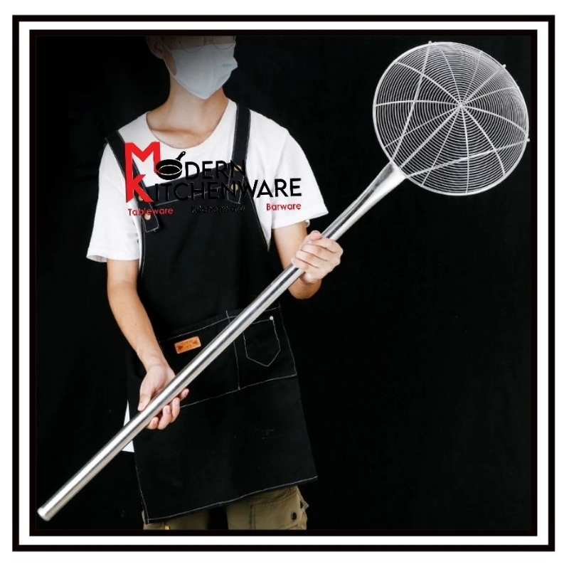 【ModernKitchenware】HeavyDuty Extra Long Extra Thick Stainless Steel Oil ...