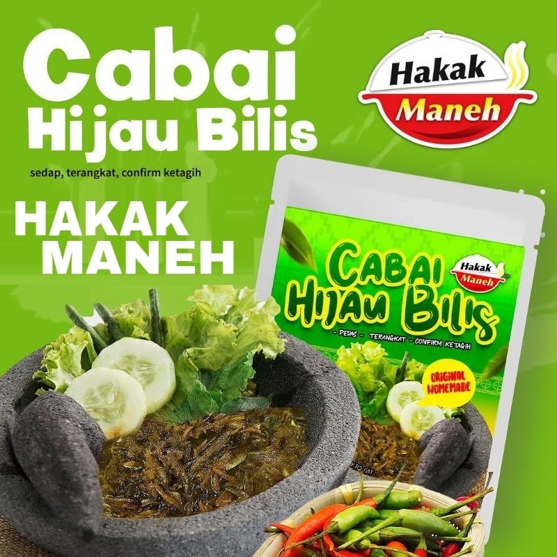 HAKAK MANEH ! SAMBAL BILIS GARING HAKAK MANEH SAMBAL BILIS PREMIUM ...