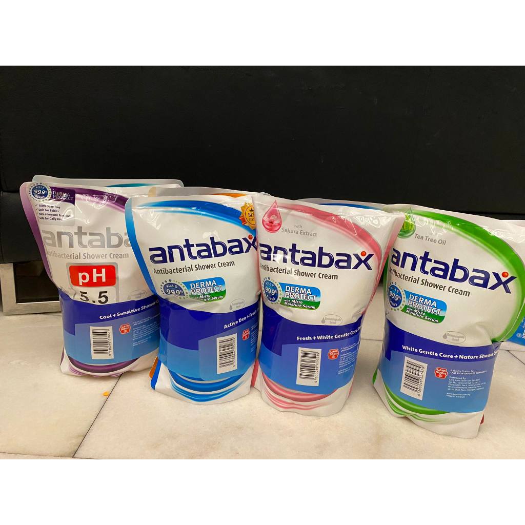 ANTABAX Antibacterial Shower Cream 850ML x2 | Shopee Malaysia