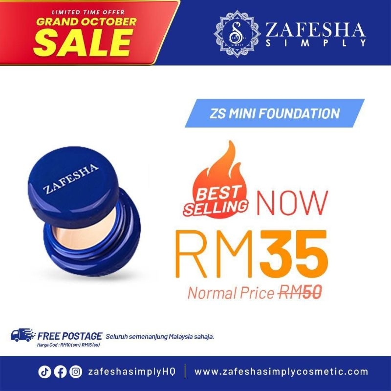 🔥 OCTOBER PROMO ZAFESHA 🔥 HILANG JERAGAT ZAFESHA PAKEJ ZAFESHA SET KRIM ...