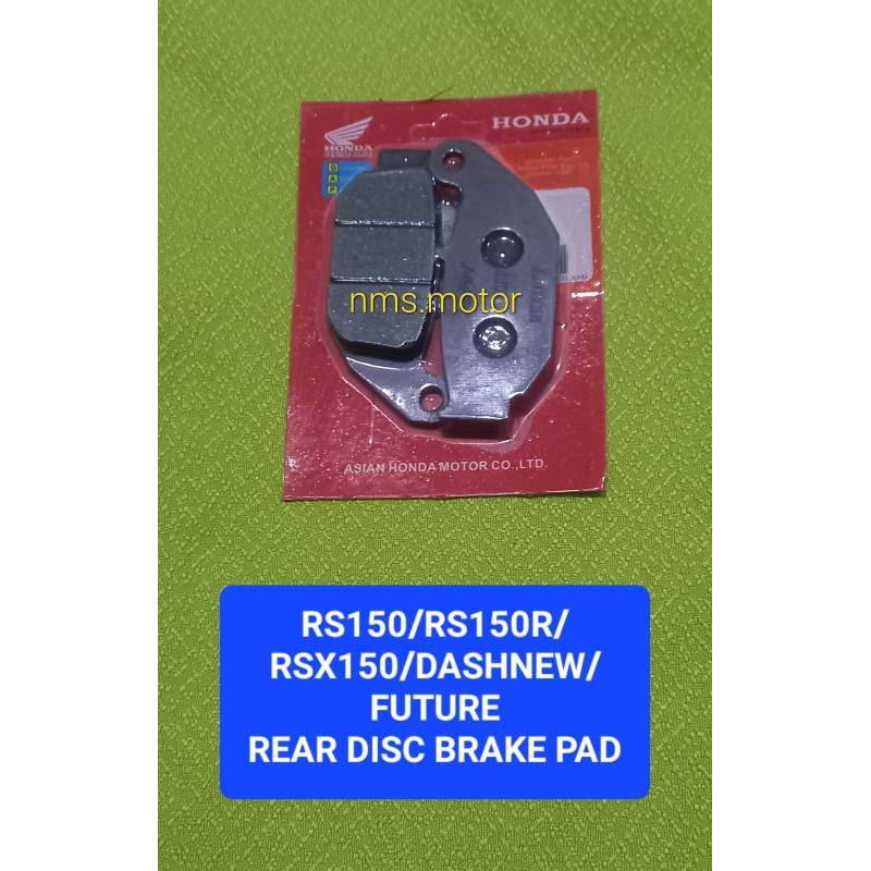 HONDA RS150/RS150R/RSX150 BRAKE PAD REAR/DIS BRAKE PAD/DIS PAD | Shopee ...