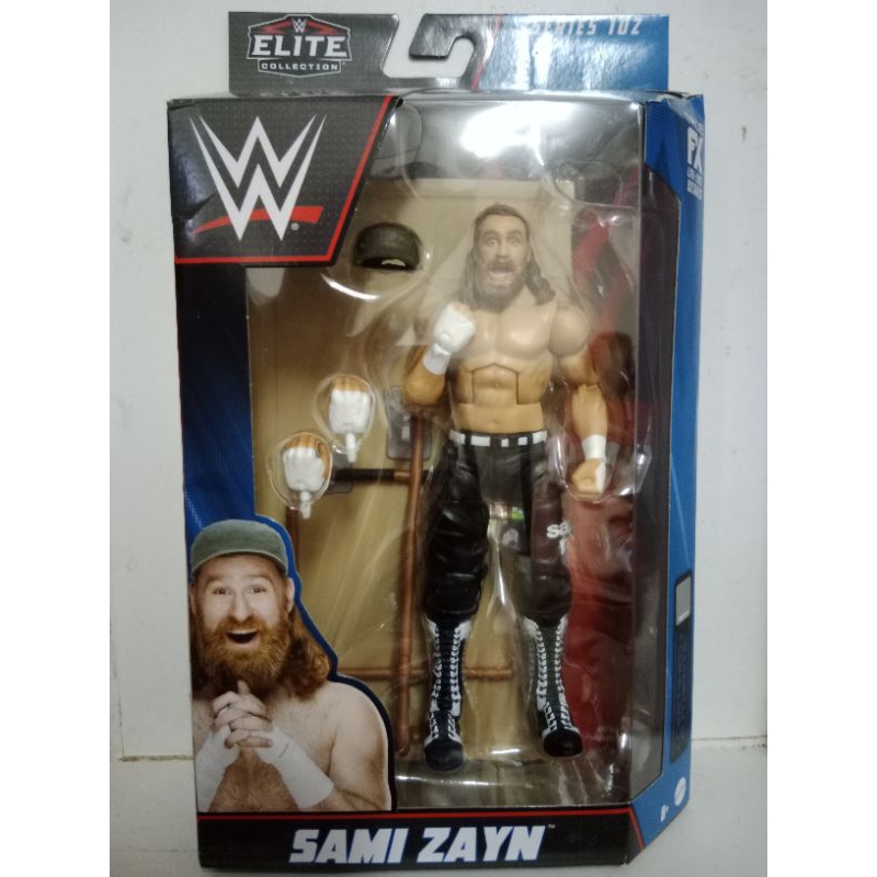 Mattel WWE Elite 102 Sami Zayn Wrestling Action Figure | Shopee Malaysia