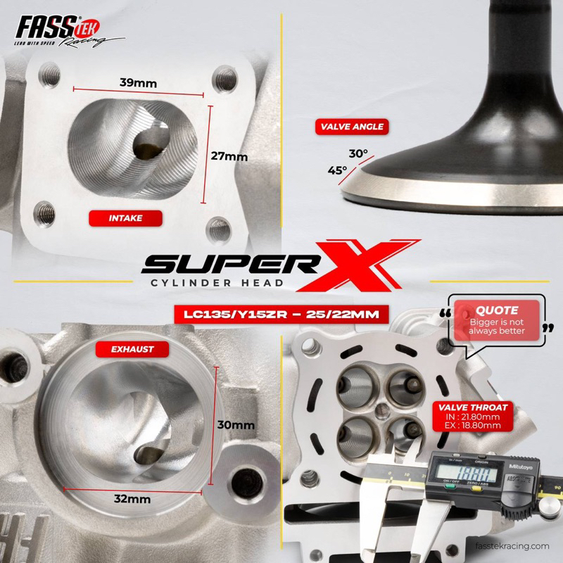 🔥NEW🔥 Fasstek 22/25 Prostreet Version 1 Version 4 Super- Superhead for ...