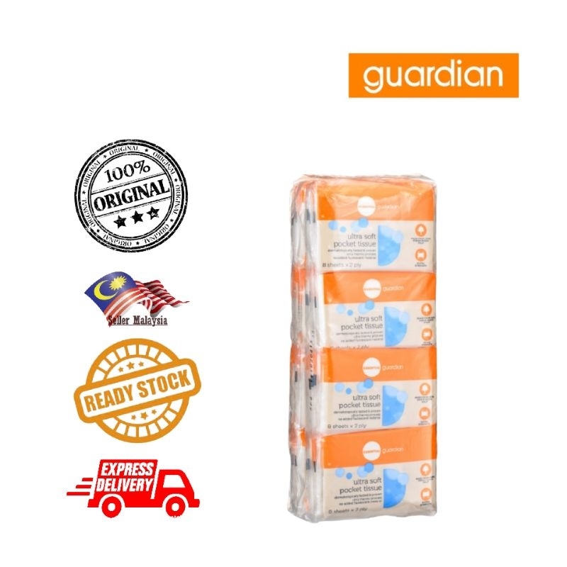 Guardian face tissue pocket 32x | Shopee Malaysia