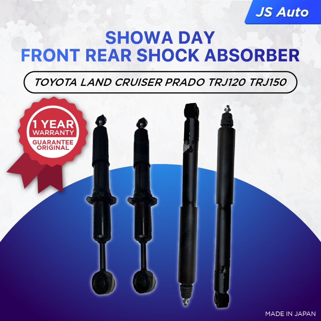 🔥TOYOTA LAND CRUISER PRADO TRJ120 TRJ150 SHOWA DAY FRONT REAR ABSORBER ...