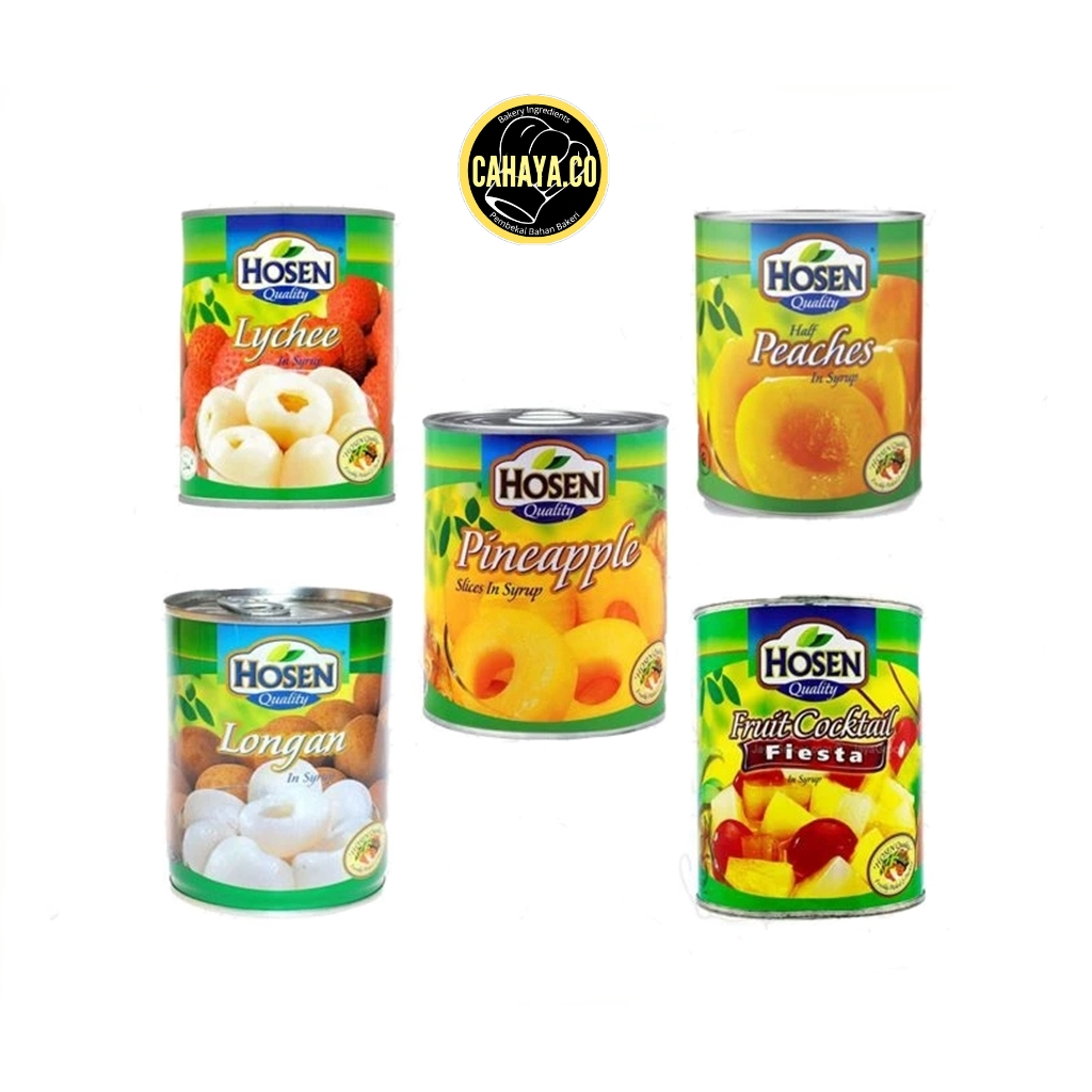 Hosen Canned Preserved Fruit in Syrup/Buah-buahan Dalam Tin | Shopee ...