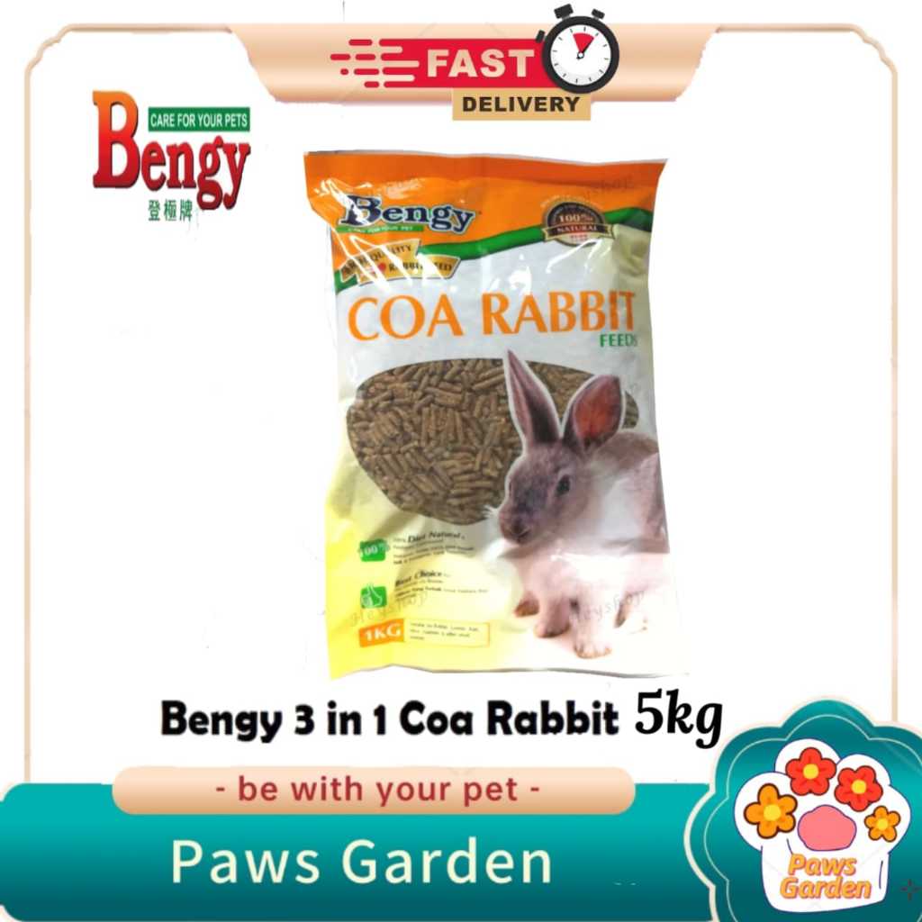 Bengy Coa Rabbit Food 5KG / Ramgy Classic Rabbit Food Makanan Arnab ...