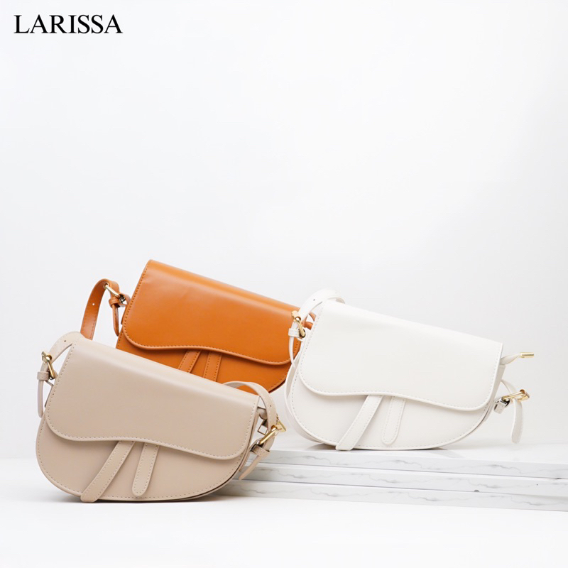 GERMARY- LARISSA Saddle Ladies Underarm Bag Simple Style Trendy Women's ...