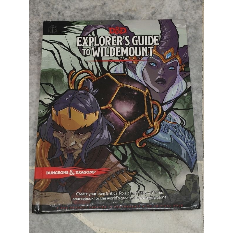 Dungeons & Dragon- Explorer's Guide to Wildemount| Official Book ...