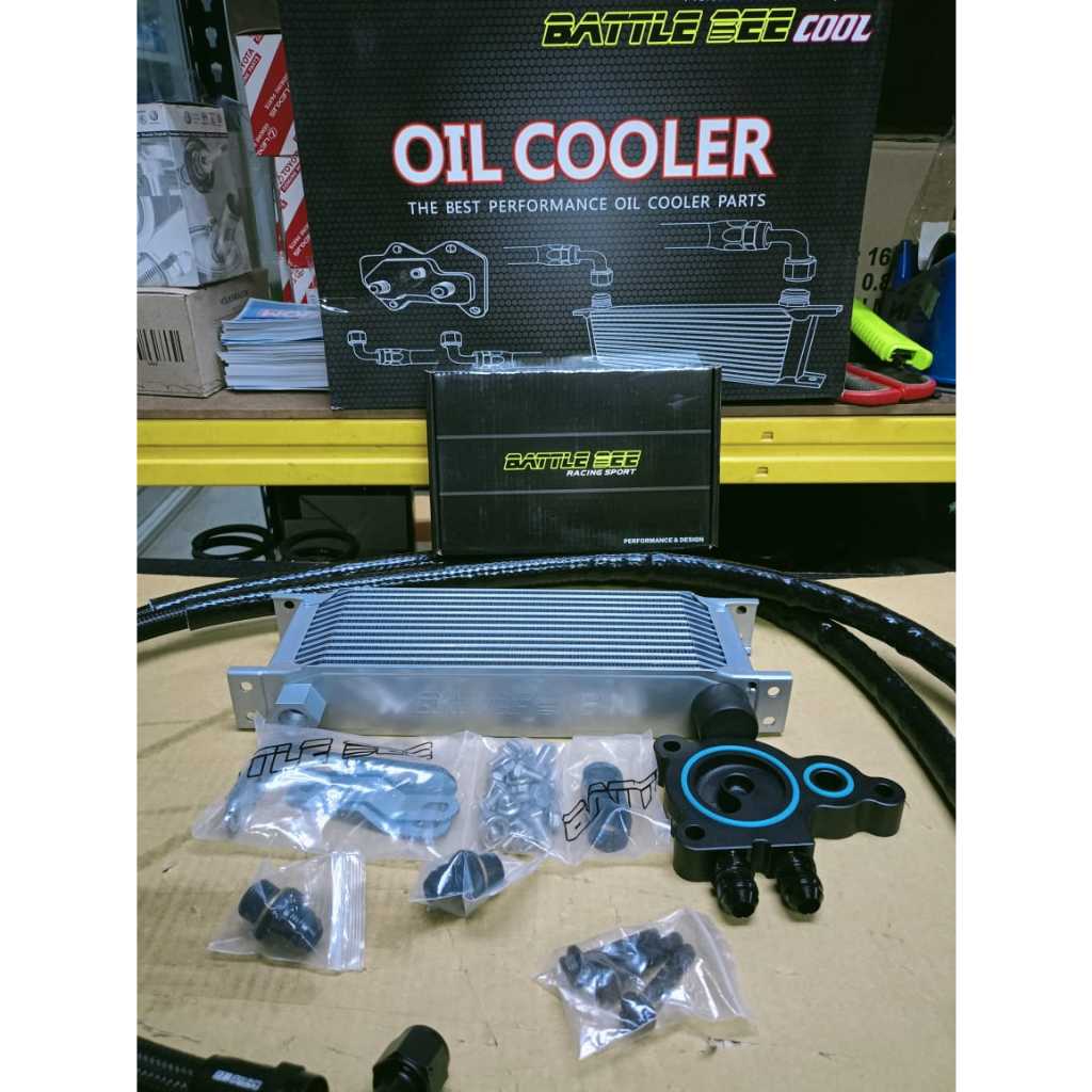 Honda Civic FE - Battle Bee CVT AN8 Fitting Oil Cooler Kit With Adaptor ...