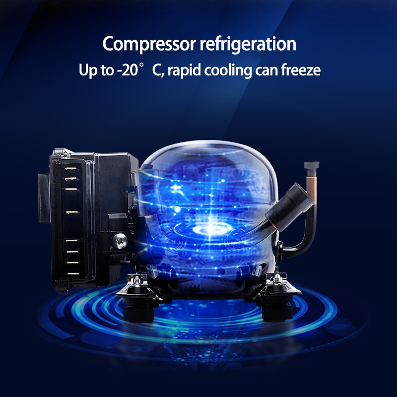 Alpicool fridge 35L 45L 55L refrigerator mini fridge with pull rod 冰箱 ...