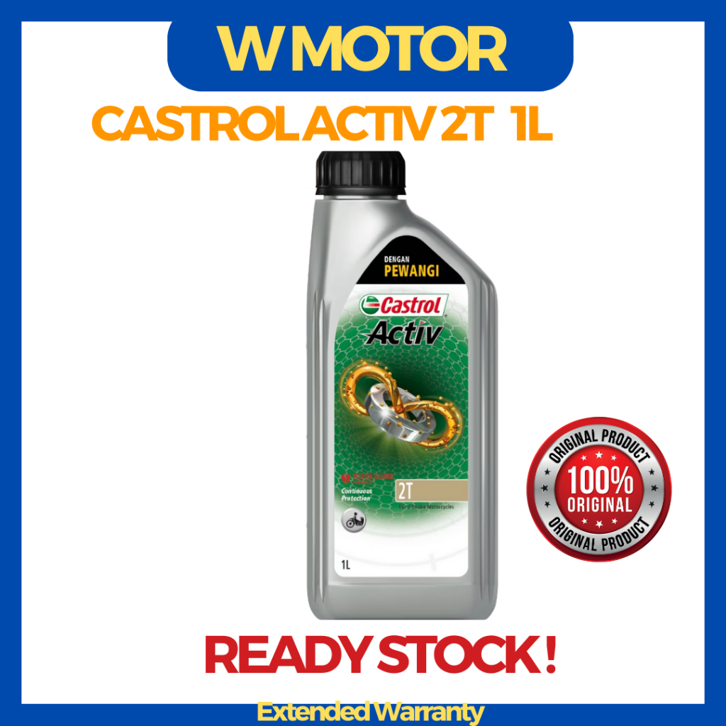Castrol ACTIV 2T FC Fragrance Engine Oil (1L) | Shopee Malaysia