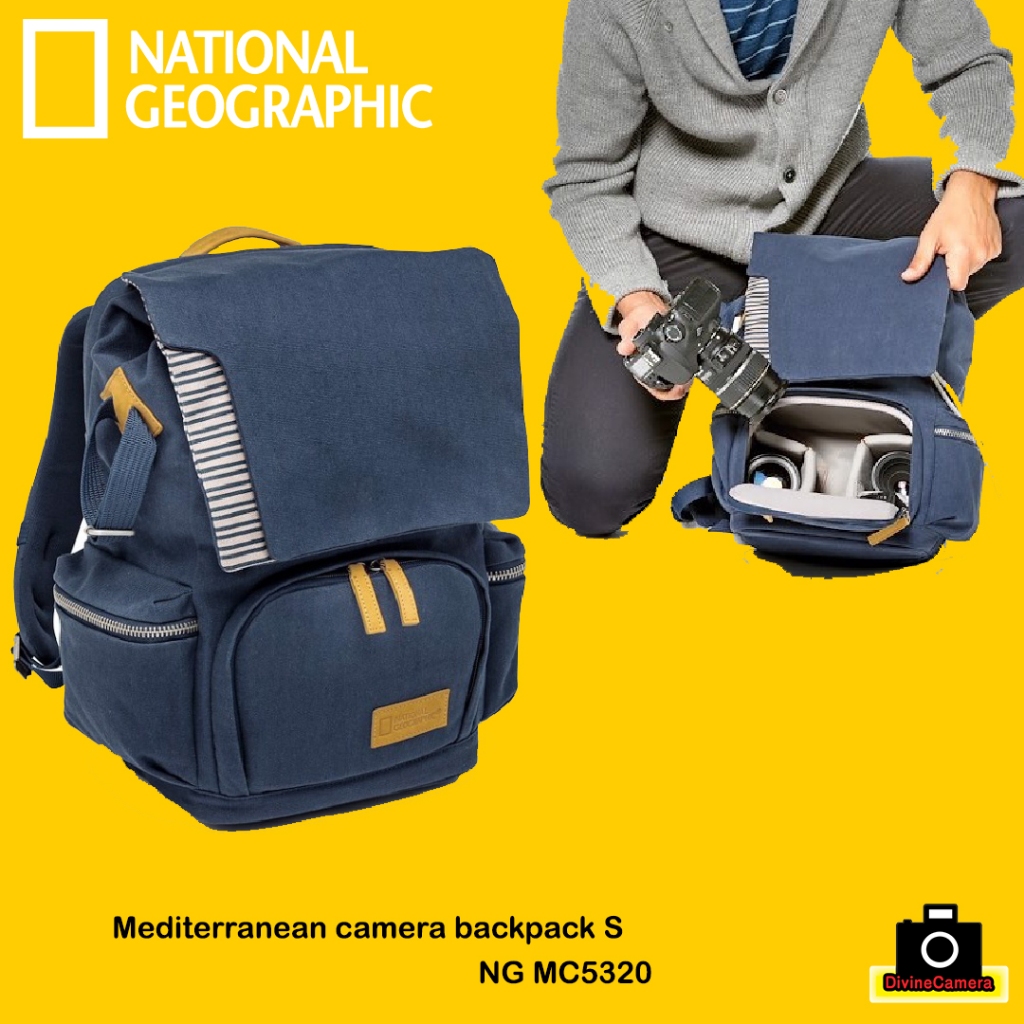 National Geographic Mediterranean camera backpack S ( MC5320 ) | Shopee ...