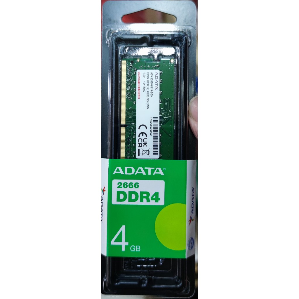 ADATA RAM DDR4 Laptop SODIMM DDR4 2666MHz/3200Mhz(4/8/16GB) | Shopee ...