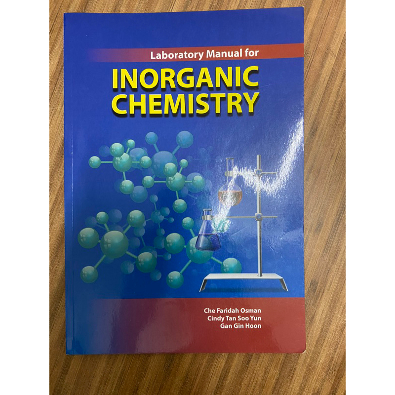 Inorganic Chemistry Lab Manual (CHM361) | Shopee Malaysia
