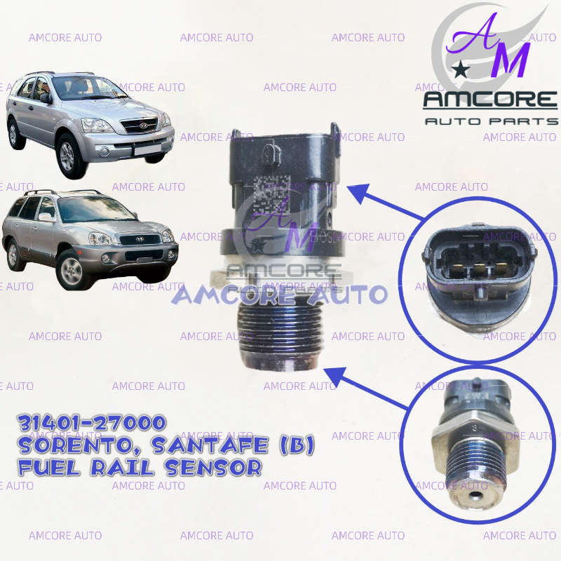 KIA SORENTO (BIG) - FUEL RAIL SENSOR / FUEL PRESSURE SENSOR (31401 ...