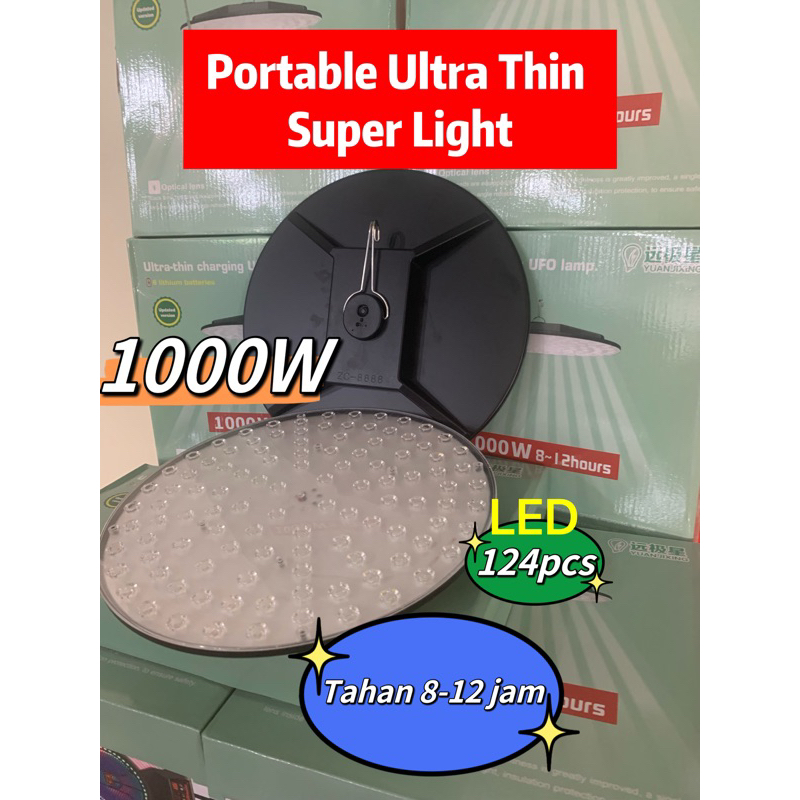 🔥🔥Lampu Pasar Malam 🔥🔥putih 120W/200W/350W/600/800w UFO LED （Ready ...
