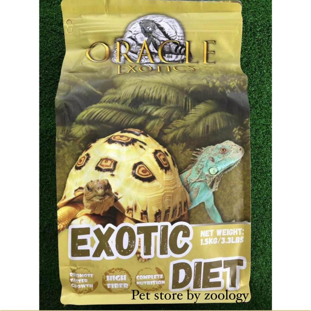 Oracle Exotics Diet / Tortoise food Chameleon Iguana land tortoise ...