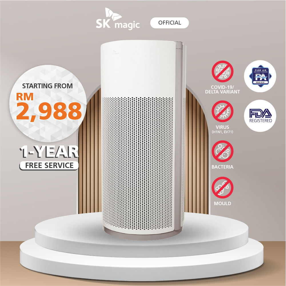 SK Magic Air Purifier All Clean Virus Fit Copper Fiber Antibacterial ...