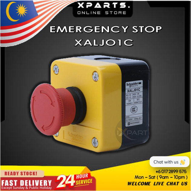 Push button box XALJ01C IP65 Schneider High Quality | Shopee Malaysia