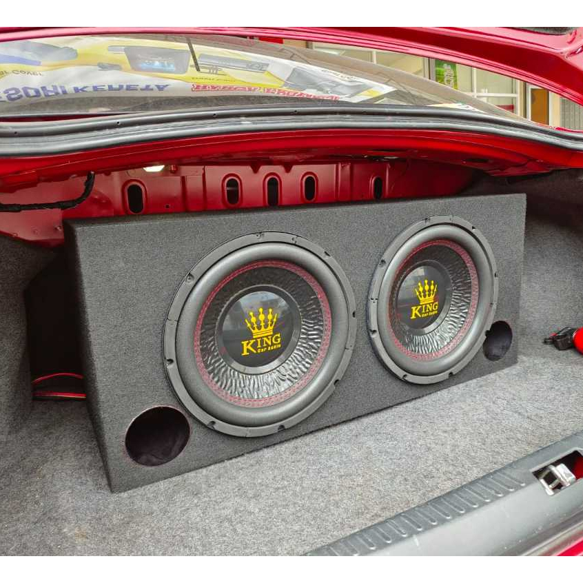 COMBO Set MonoBlock Amplifer 2000w + Double 12" Woofer 500/650/1000w ...