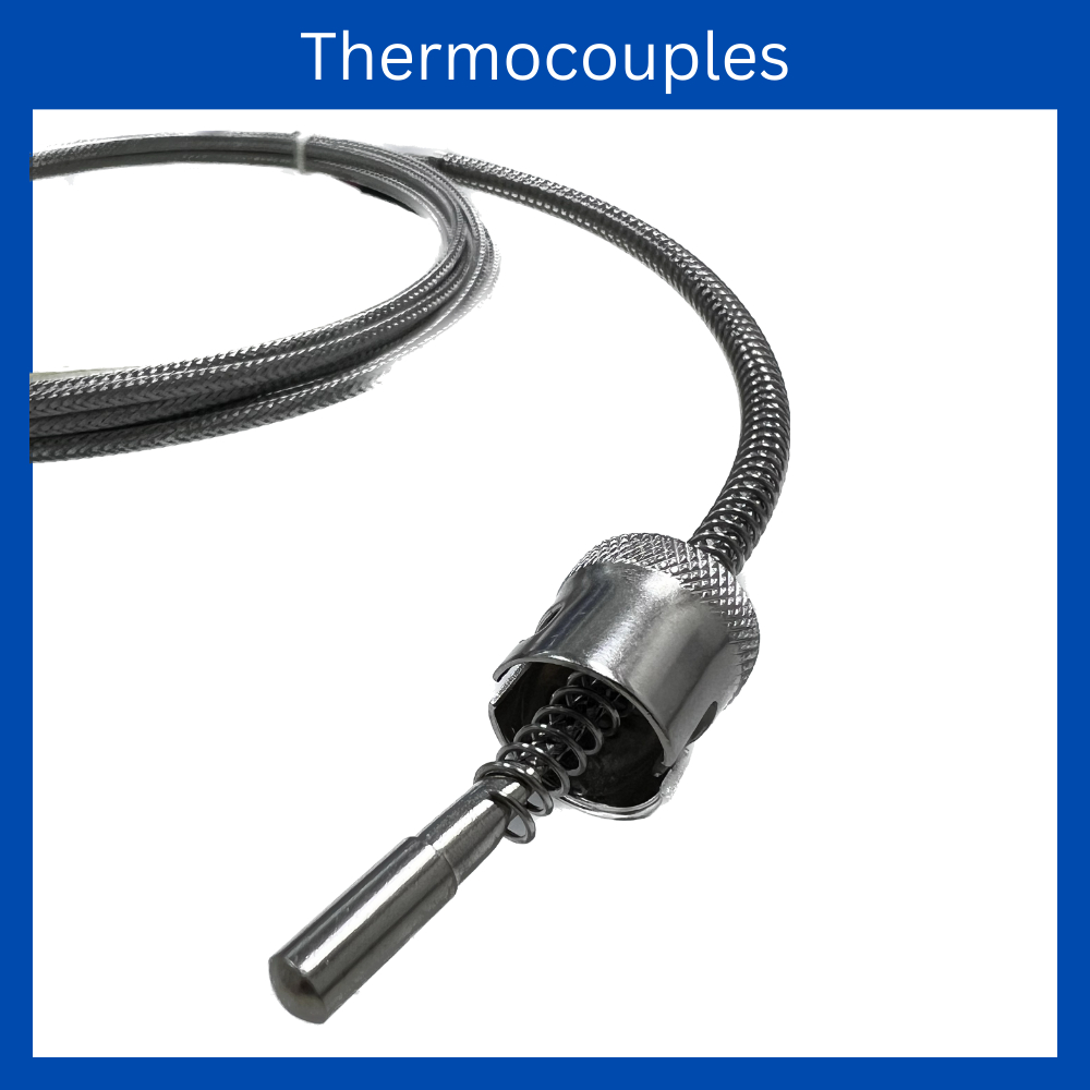Thermocouples Temperature Sensor TC Wire Spring & Lock Nut thermocouple ...