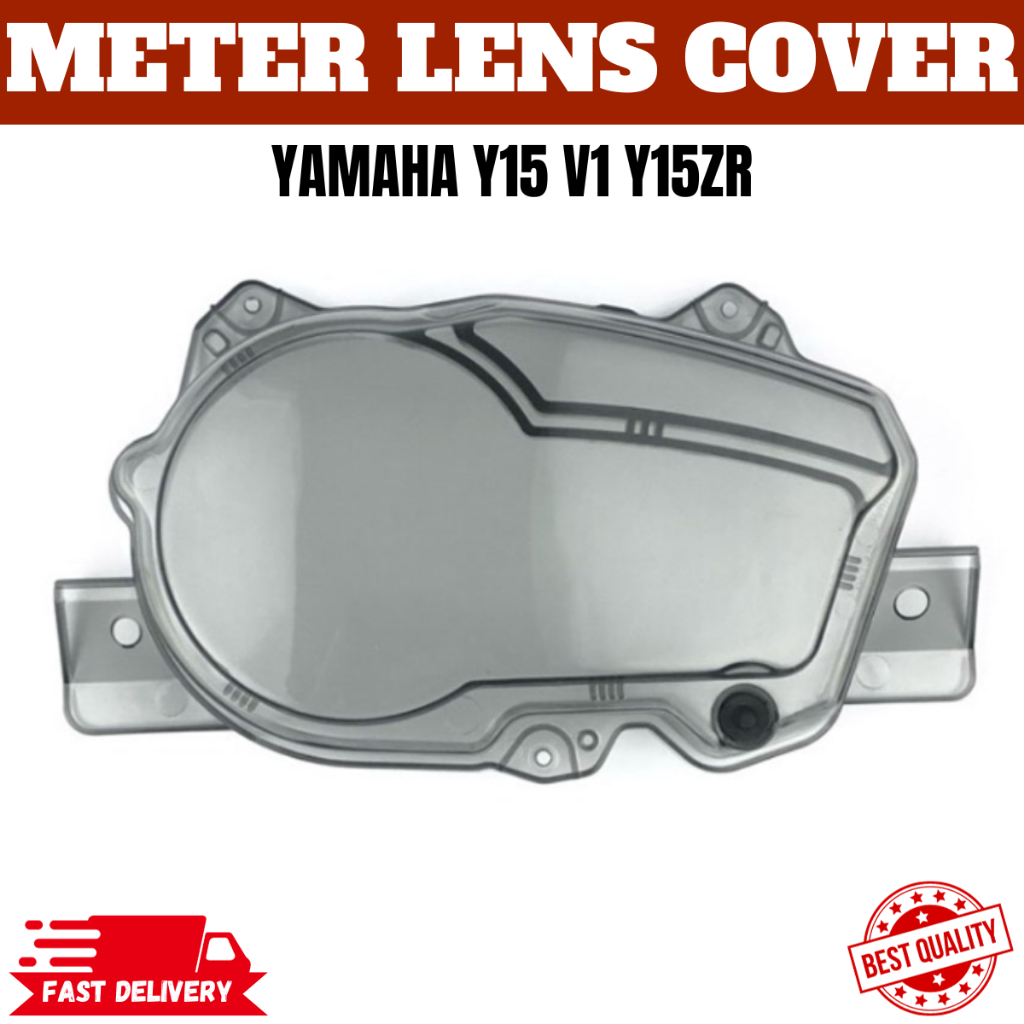 METER LENS YAMAHA Y15 V1 Y15ZR METER CERMIN METER COVER TINTED CLEAR ...