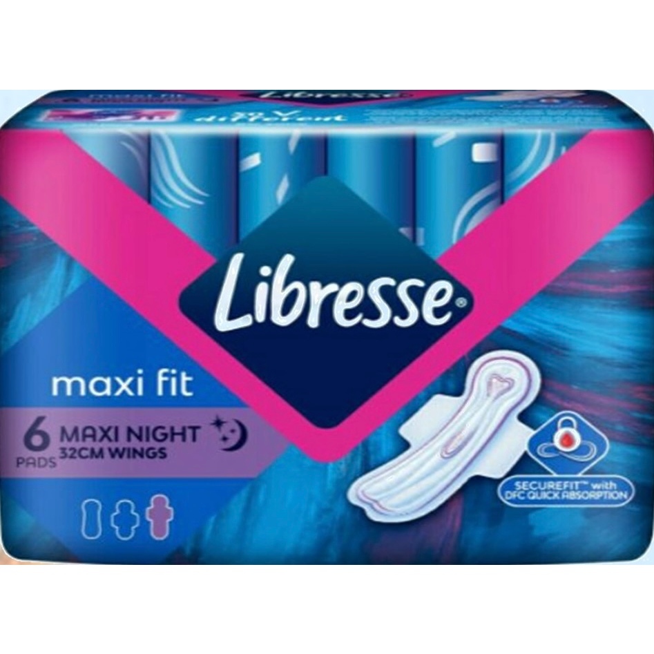 Libresse Maxi Night Wing 32cm 6’s | Shopee Malaysia