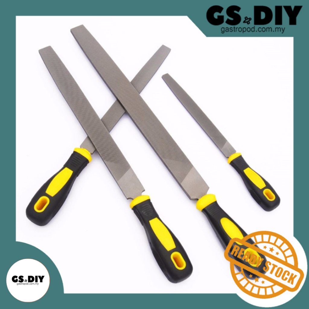 🏷️8" Steel Flat Rasp File Woodworking👍Sensui Rasp Kikir Yang Rata Kikir ...
