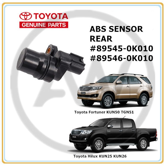 Original Toyota Hilux KUN25 KUN26 Fortuner KUN50 TGN51 Rear ABS Wheel ...