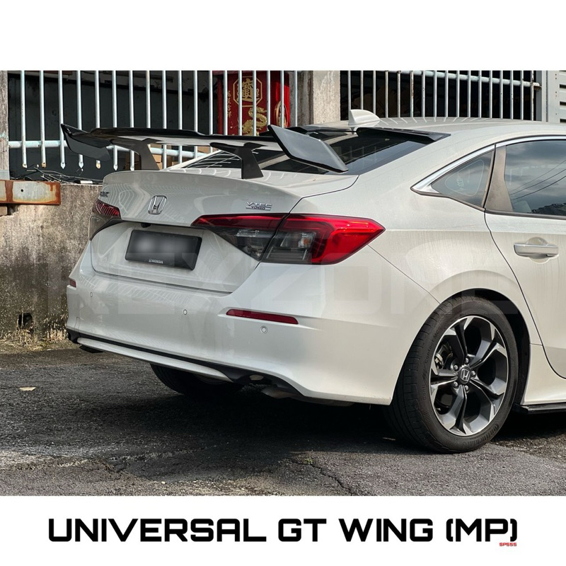 UNIVERSAL M PERFORMANCE SPOILER FOR SEDAN CAR | Shopee Malaysia