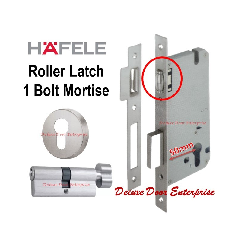 Hafele Roller Latch Mortise Door Lock Roller Latch Pull Handle Mortise ...