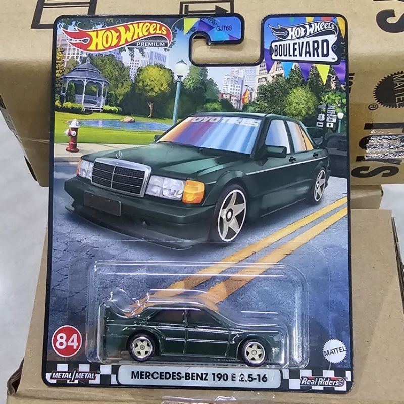 HOT WHEELS PREMIUM MERCEDES BENZ 190 E 2.5 16 BOULEVARD | Shopee Malaysia