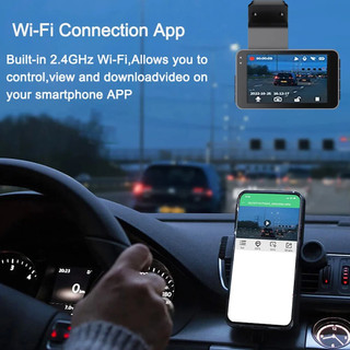South Ocean FHD Wifi GPS Dash Cam 24h Parking Monitor Night Vision ...
