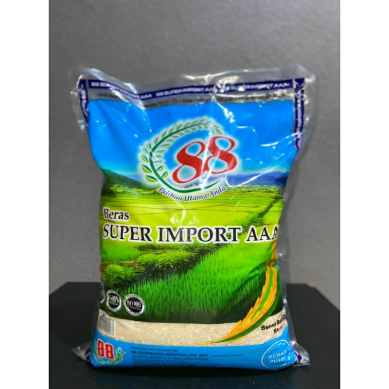 Beras super import AAA Cap 88 | Shopee Malaysia
