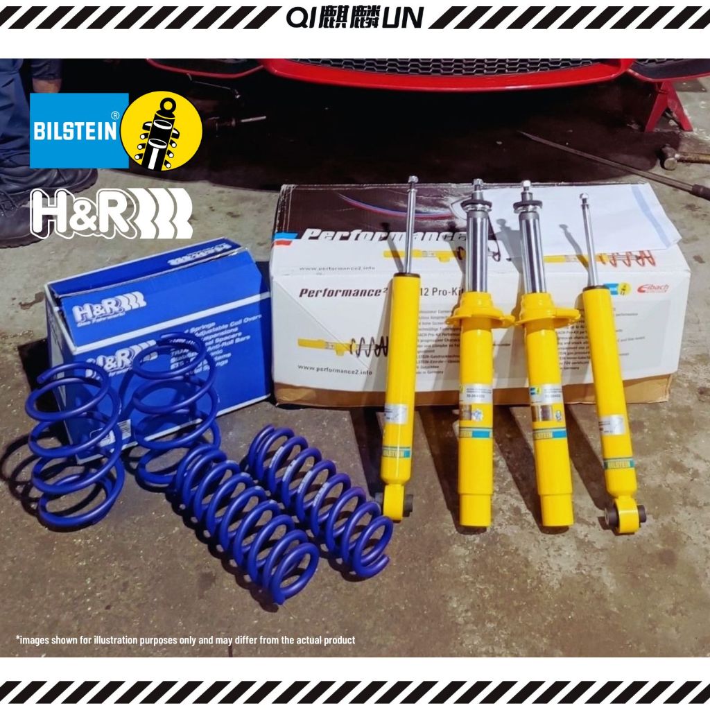 MERCEDES BENZ C-CLASS W202 1996-2000 - BILSTEIN & H&R Suspension Kit ...